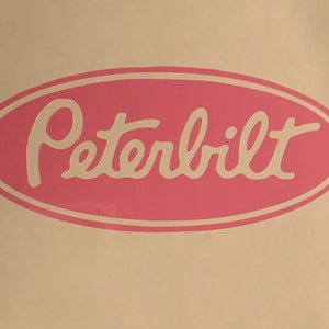 Peterbilt Decal - Etsy