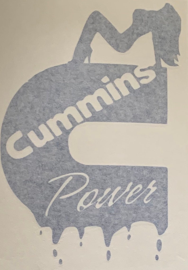 Cummins Power Decal - Etsy