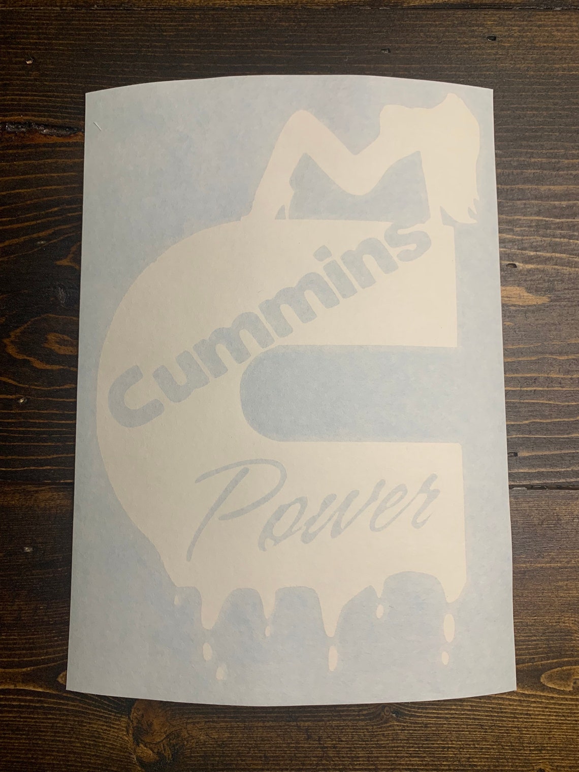 Cummins Power Decal - Etsy