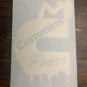 Cummins Power Decal - Etsy