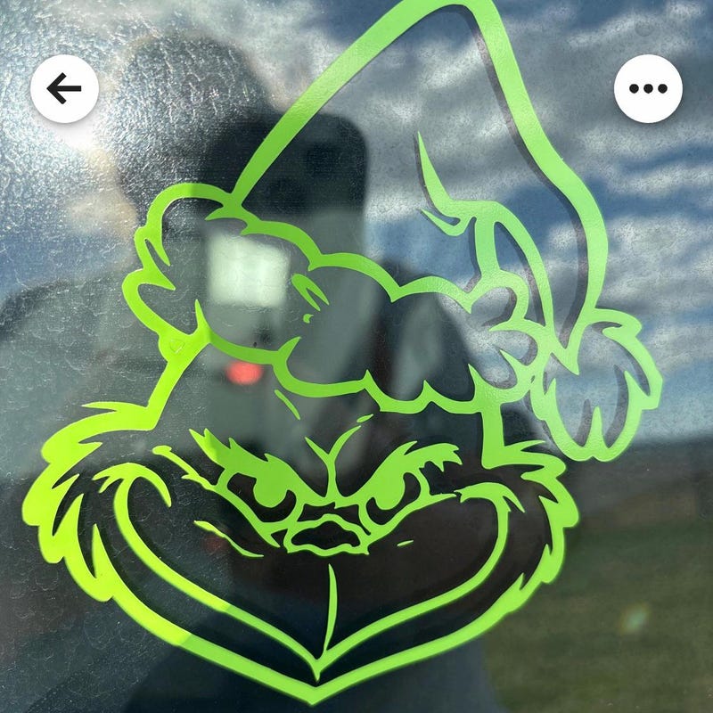Grinch Decals - Etsy