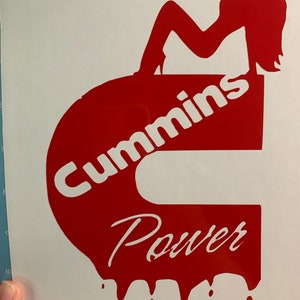 Cummins Power Decal - Etsy