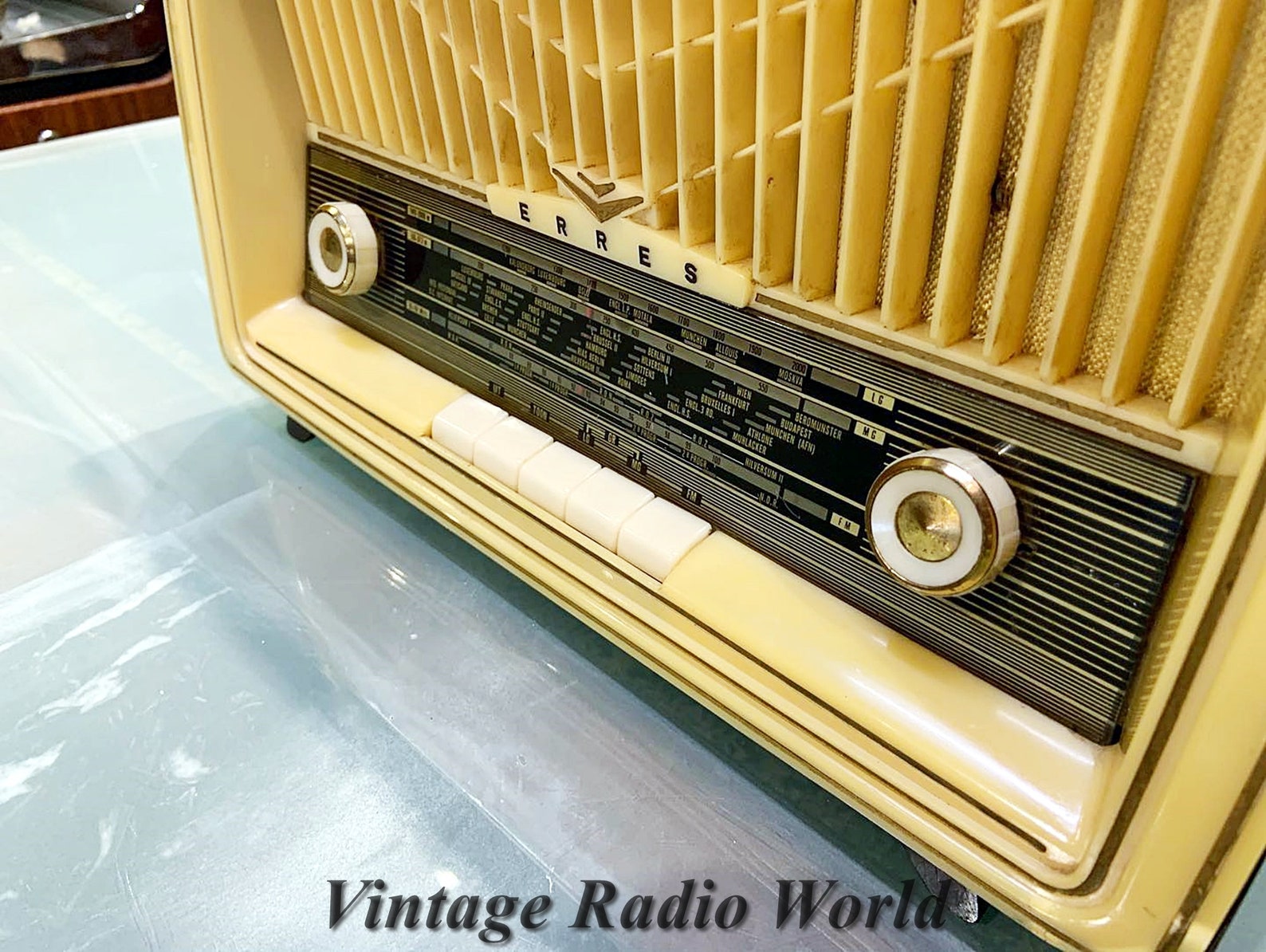 ERRES | Vintage Radio | Orjinal Old Radio | Antique Radio | Lamp Radio ...