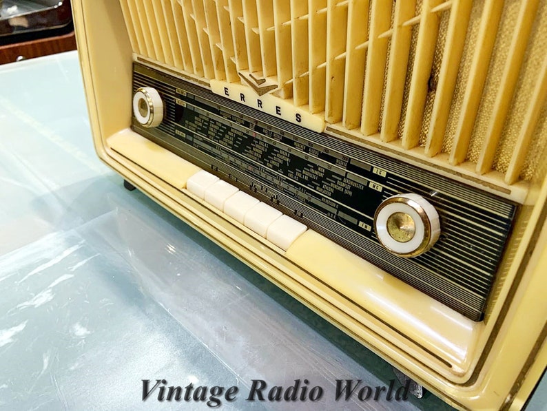 ERRES | Vintage Radio | Orjinal Old Radio | Antique Radio | Lamp Radio ...