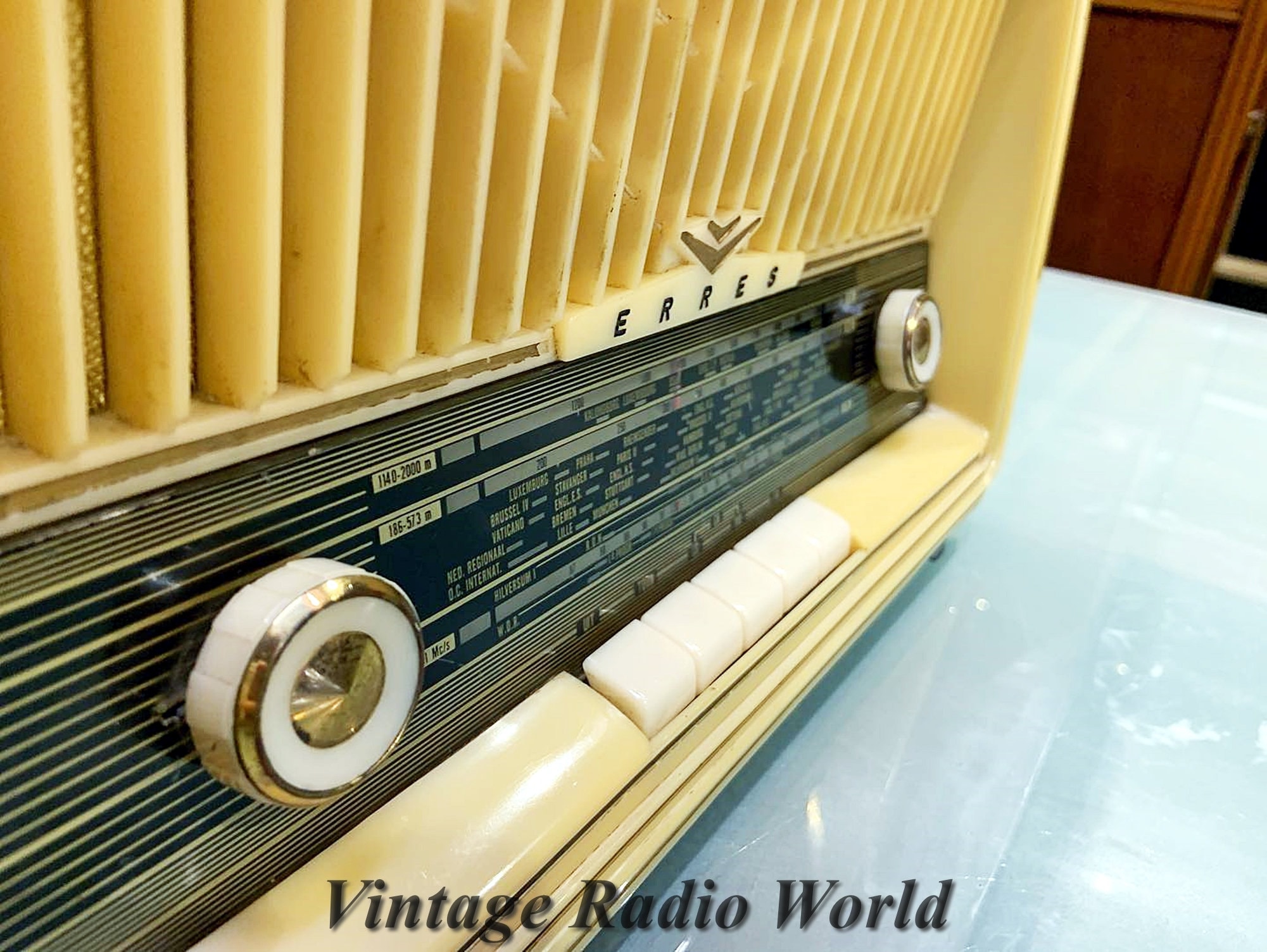 ERRES | Vintage Radio | Orjinal Old Radio | Antique Radio | Lamp Radio ...