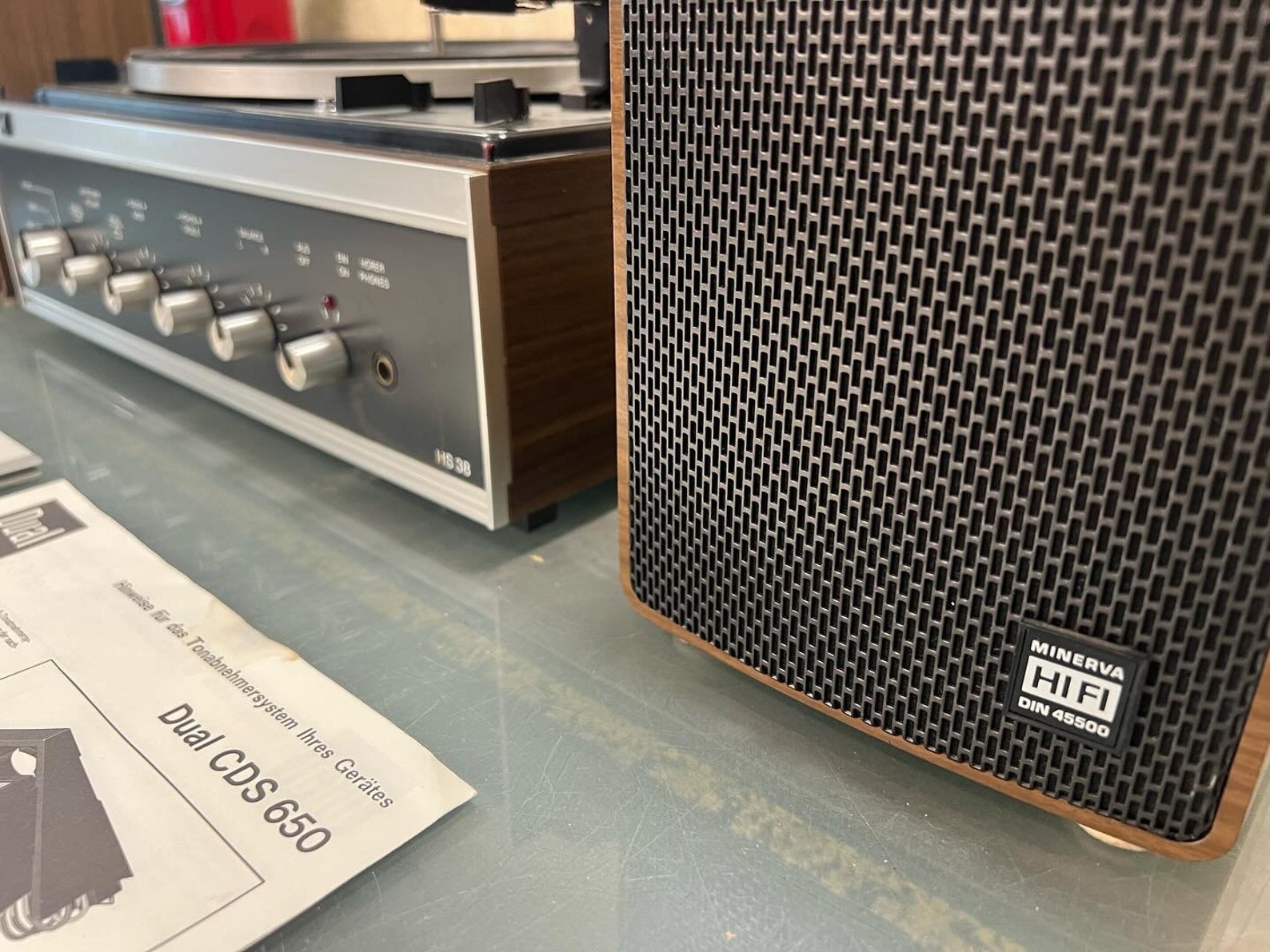 Dual HS 38 | Includes German Minerva Speaker Set | High Condition ...