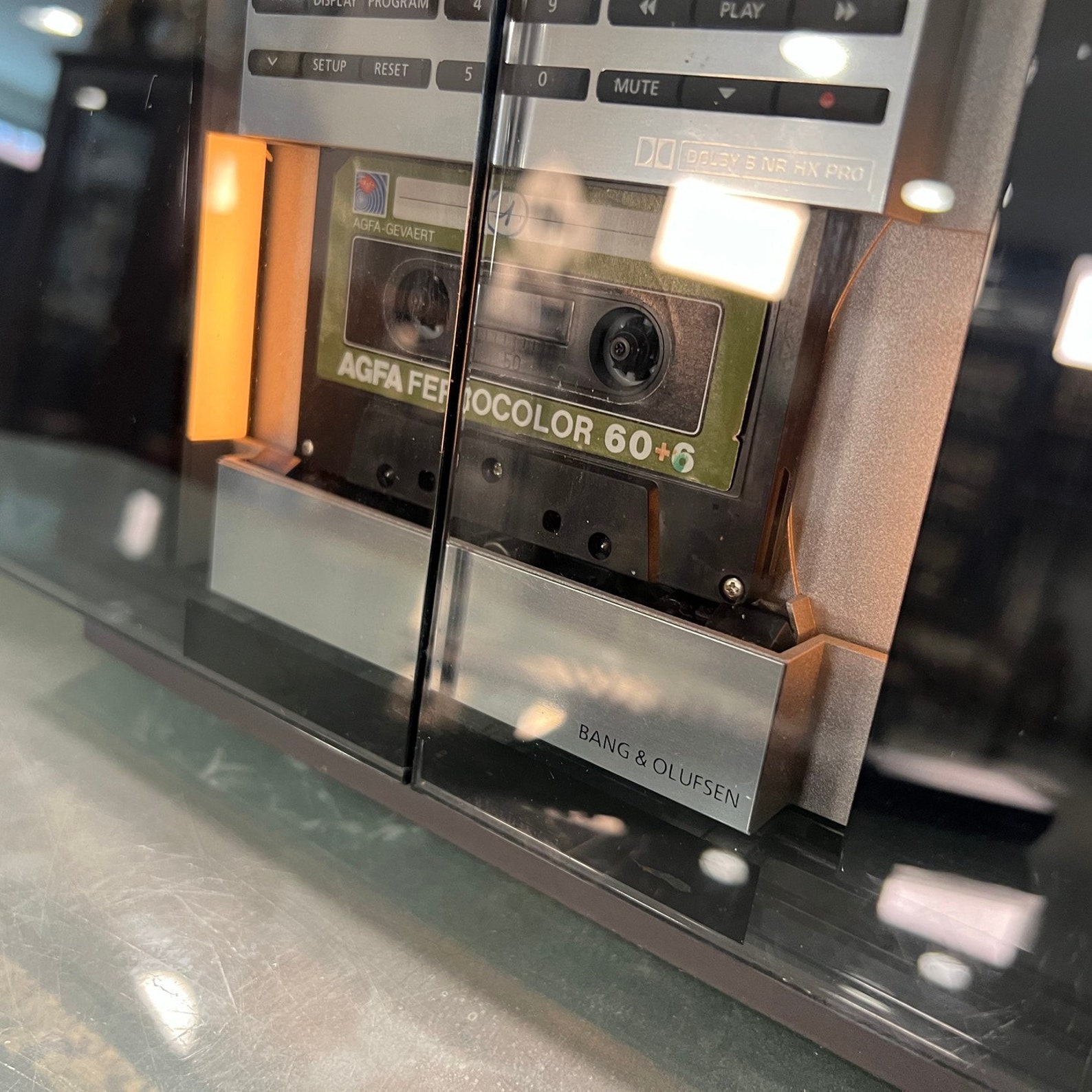 Bang & Olufsen System | Radio, Cassette, and CD Player | Sensor Glass ...