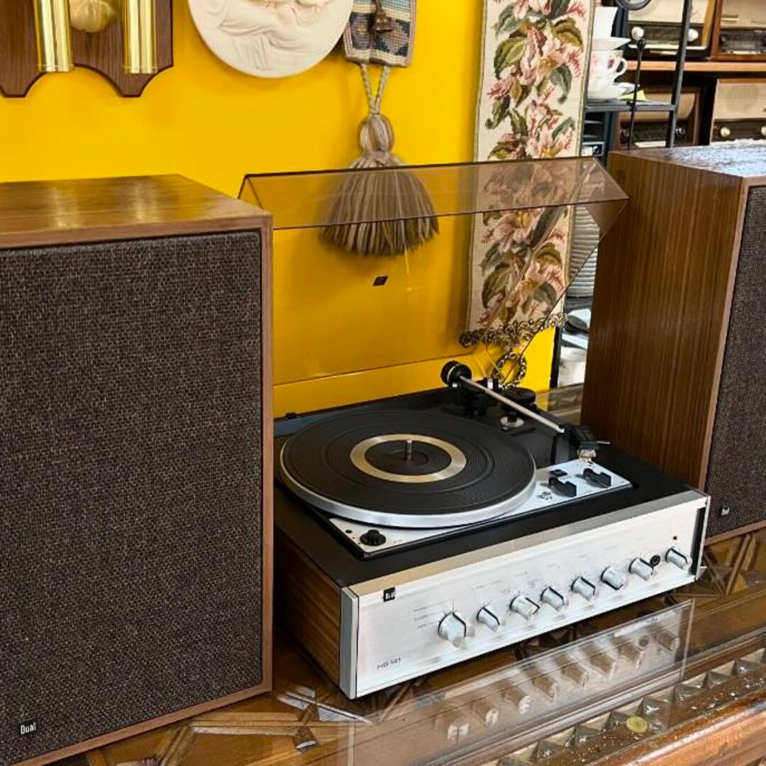 Antique Dual HS 141 Turntable | Original Condition | Shure M75 Needle ...