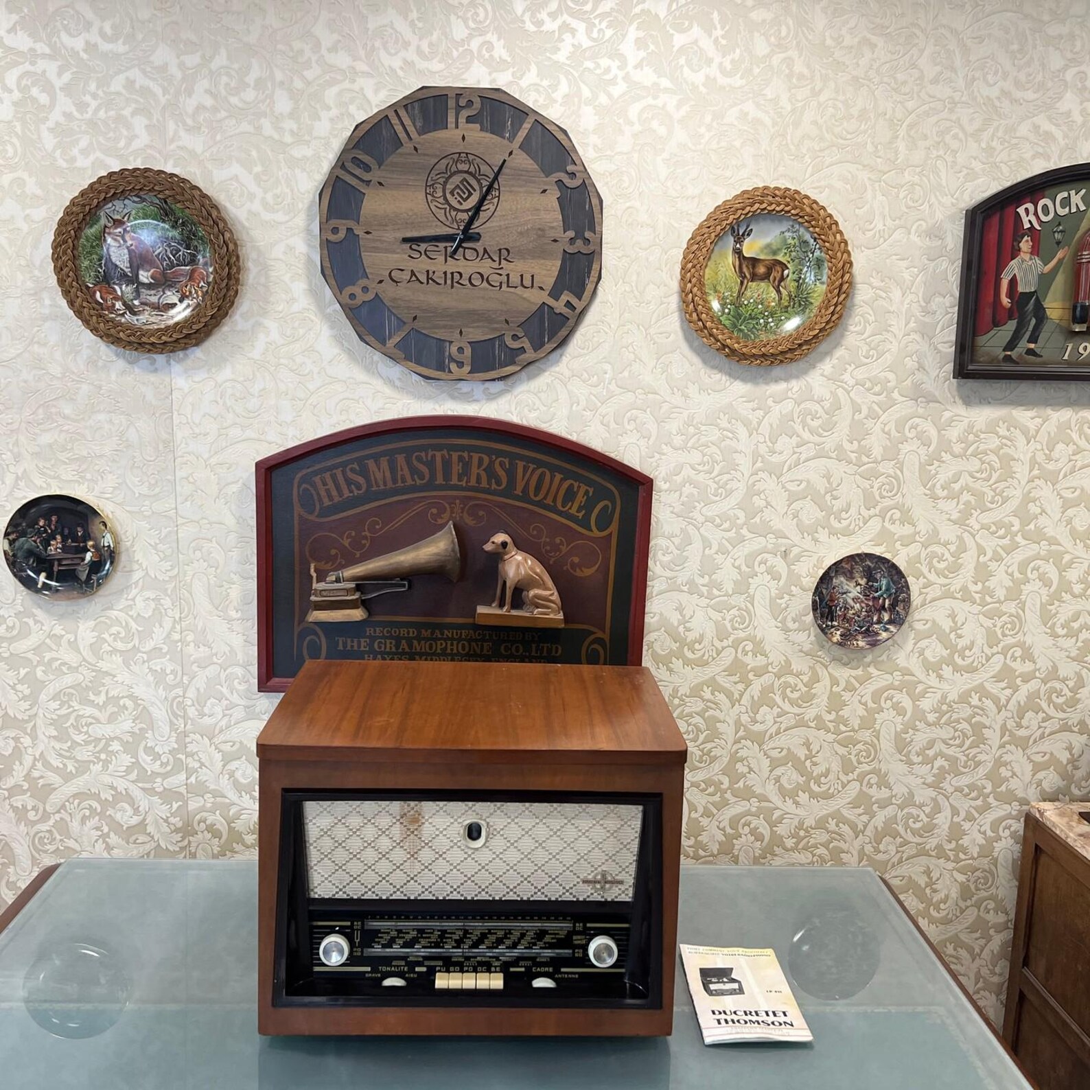 Collectible Thomson Turntable Radio | Plays All Speeds | No FM | Fully ...