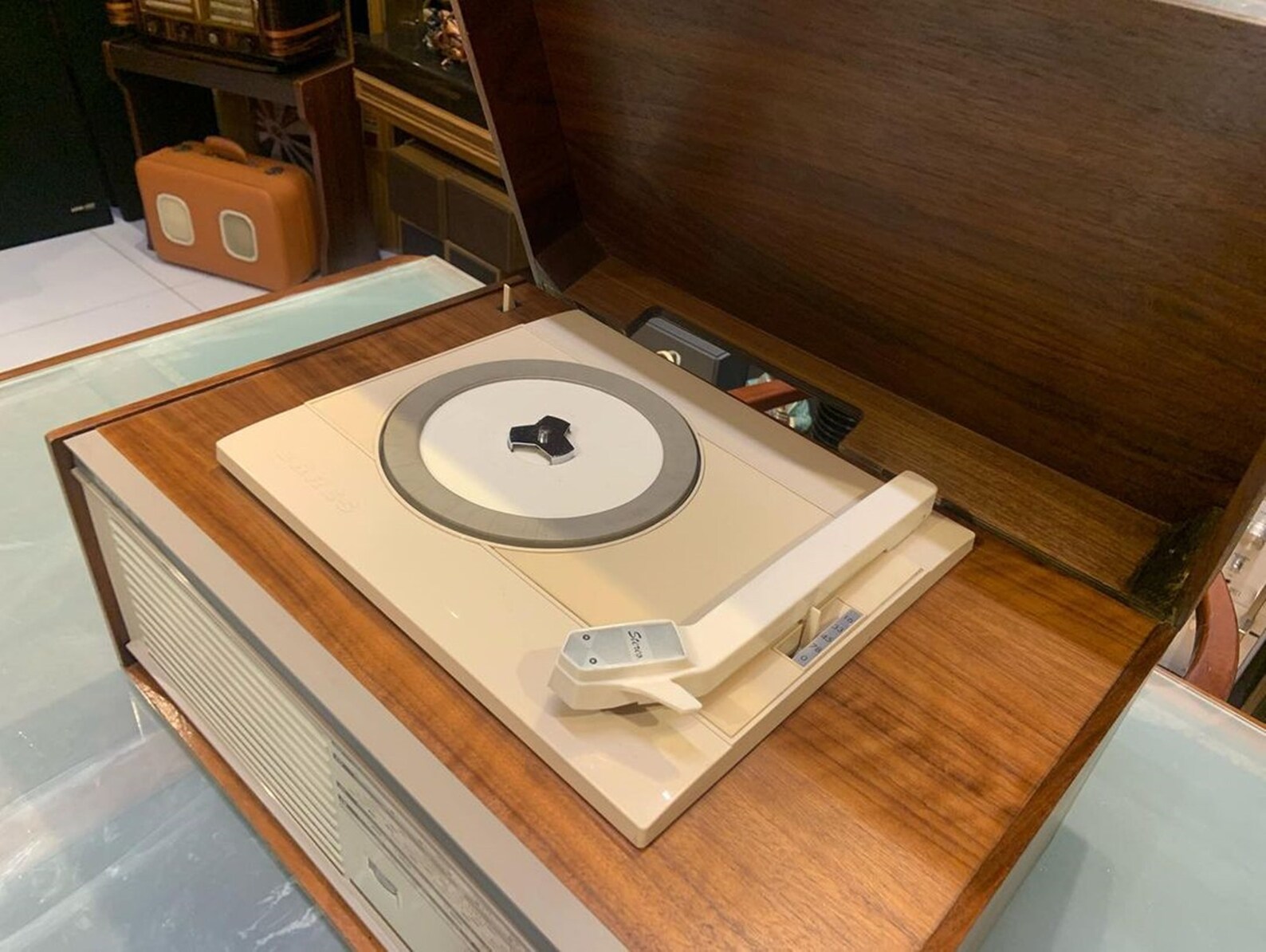 Erres Lamp Radio With Record | Vintage Radio | Orjinal Old Radio ...