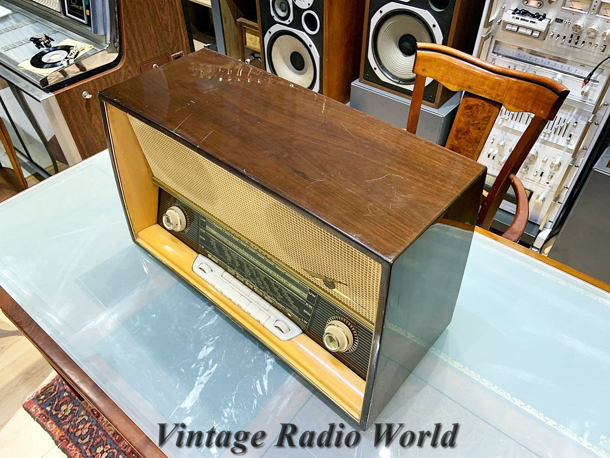 Vintage Loewe Opta Luna Radio | Original Old Radio | Antique Radio ...