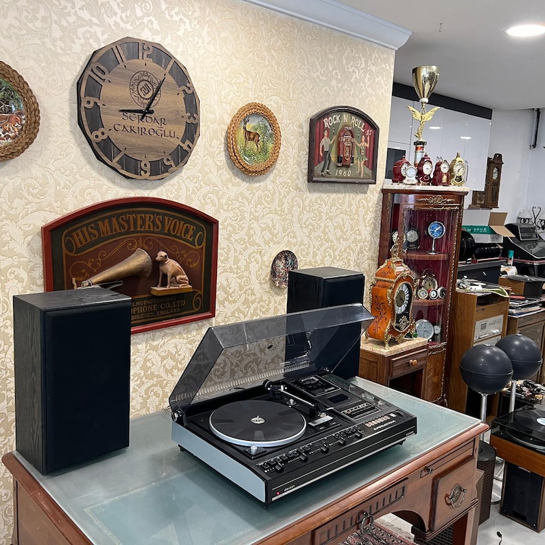 Vintage Siemens RS 331 Record Player With Dual 1236, FM Radio, Cassette ...