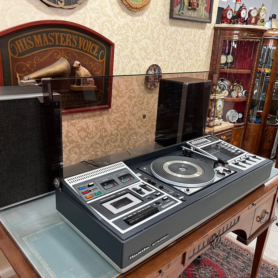 Antique Rosita Stereo Combo Turntable | Dual 1222 Auto | 7-channel FM ...