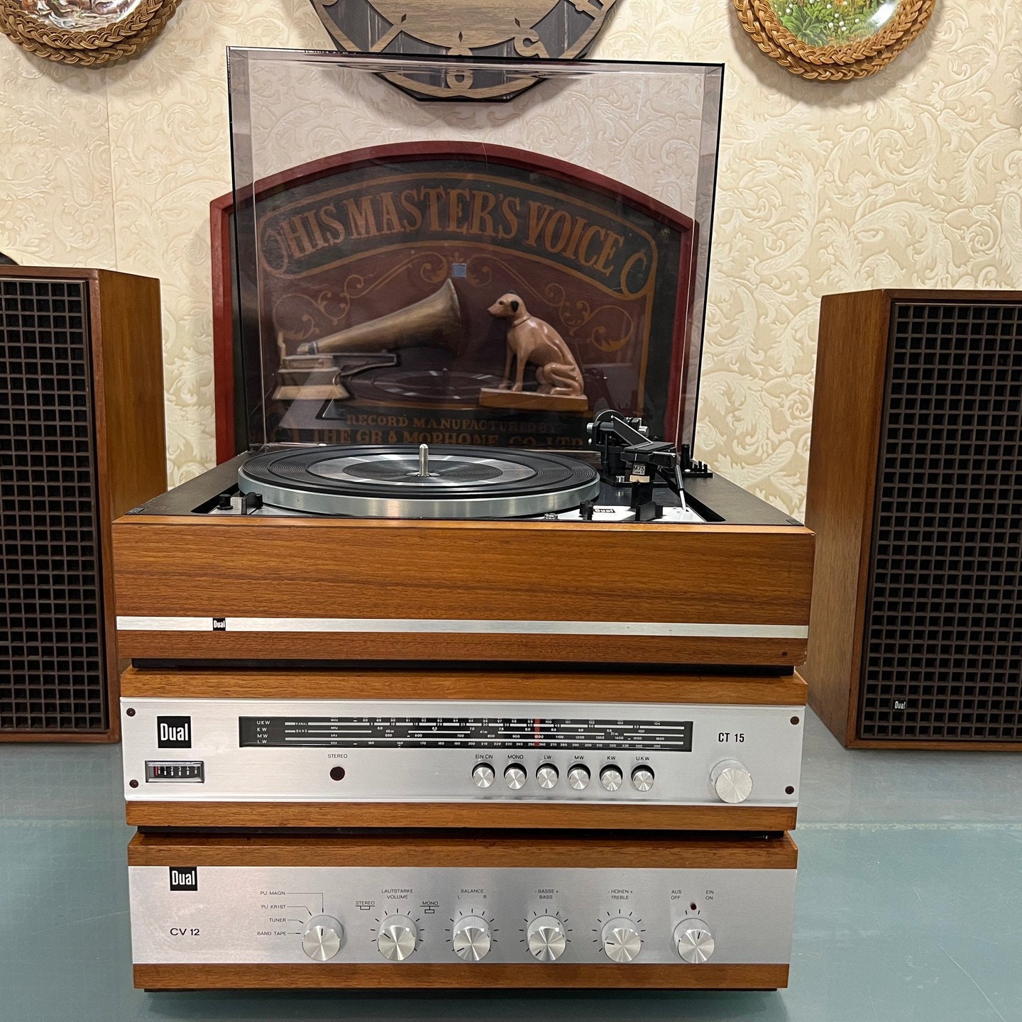 Dual Deck System | Dual CV 12 Amplifier | Dual CT 15 Tuner | Dual 1218 ...