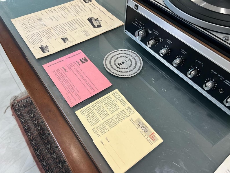 Dual HS 39 With Dual 1214 Fully Automatic Turntable | Includes Original ...