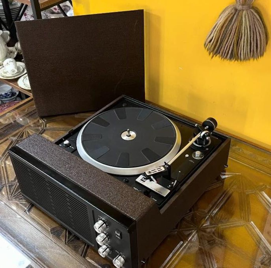 Antique Dual P80 Portable Turntable | Dual 1234 Automatic Mechanism ...