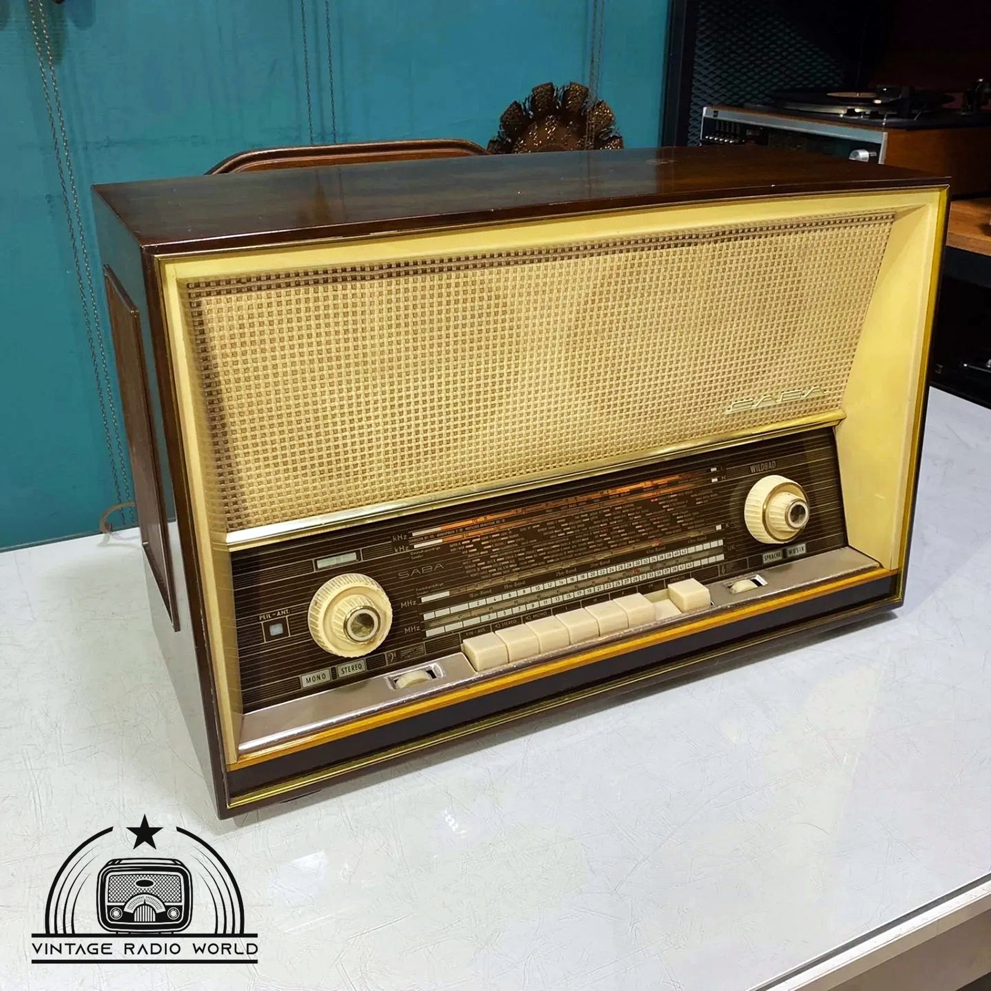 Saba Wildbad 125 Radio - Authentic Vintage, Original Saba Villigen 11, SABA Radio - Rediscover ...