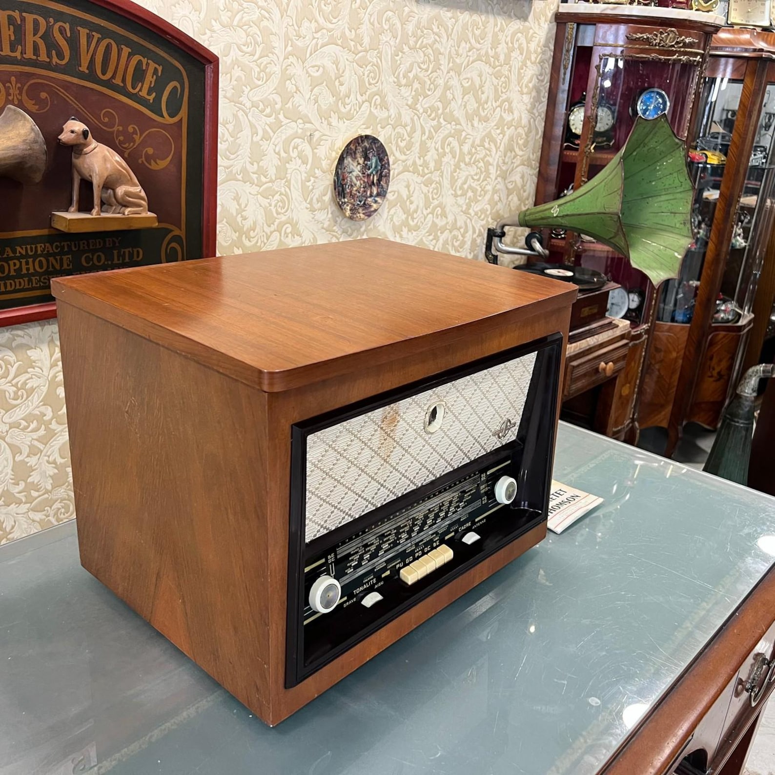 Collectible Thomson Turntable Radio | Plays All Speeds | No FM | Fully ...
