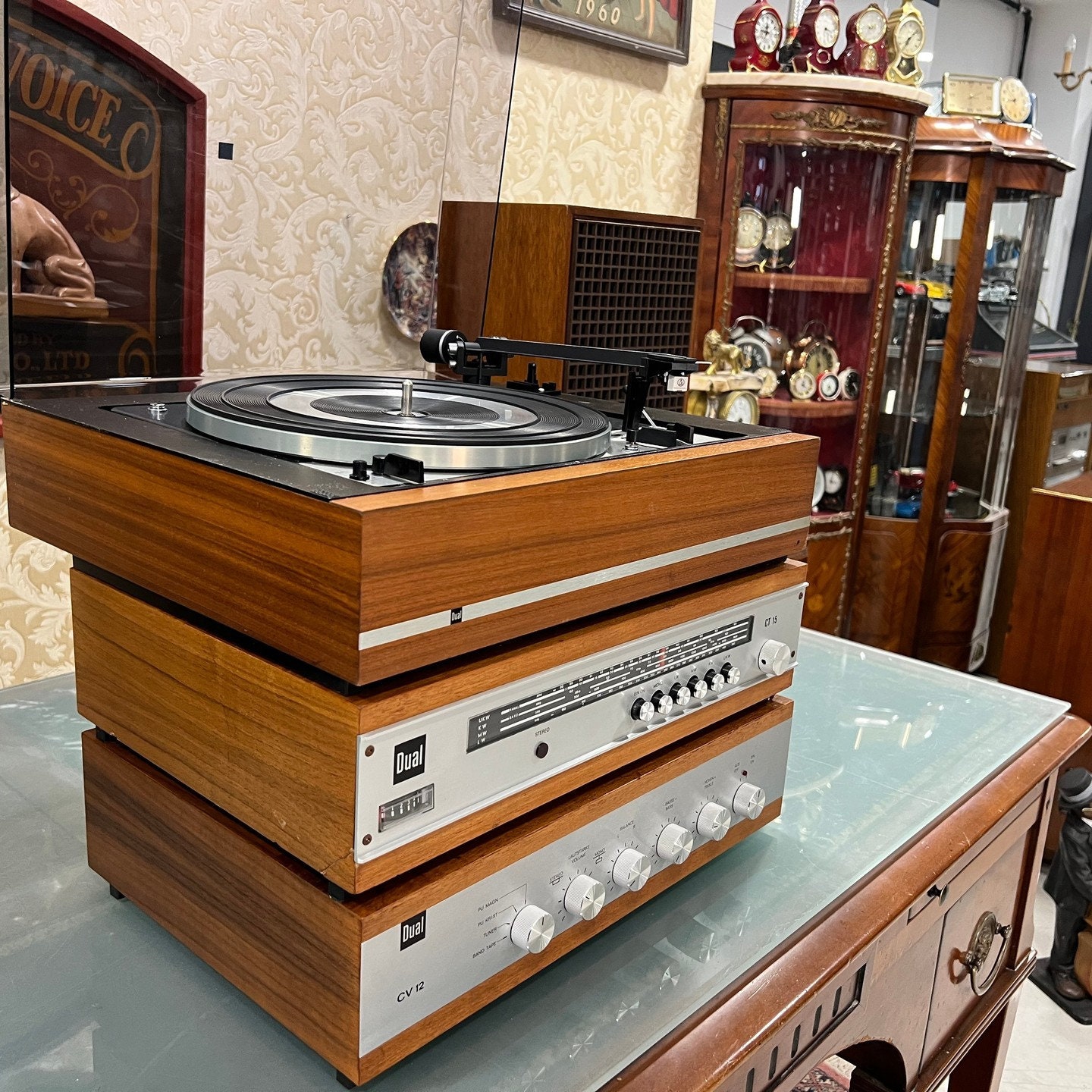 Dual Deck System | Dual CV 12 Amplifier | Dual CT 15 Tuner | Dual 1218 ...