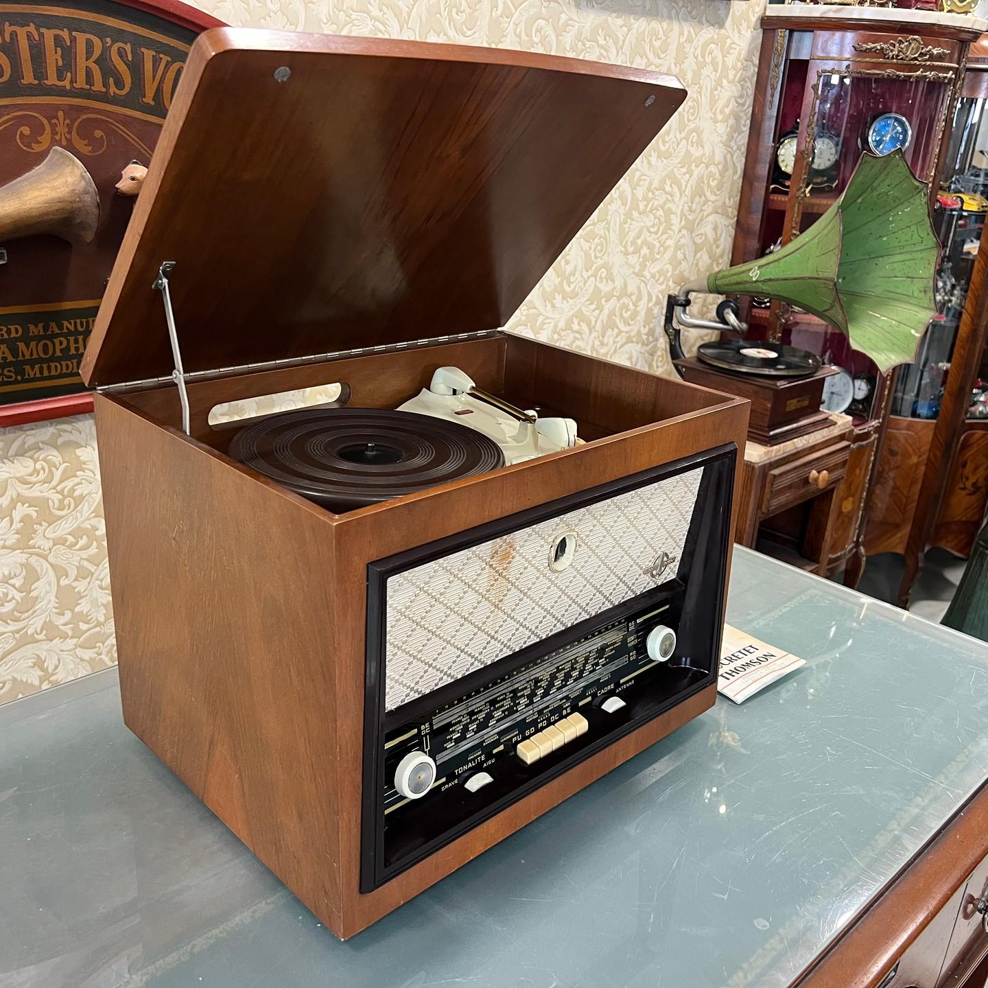 Collectible Thomson Turntable Radio | Plays All Speeds | No FM | Fully ...