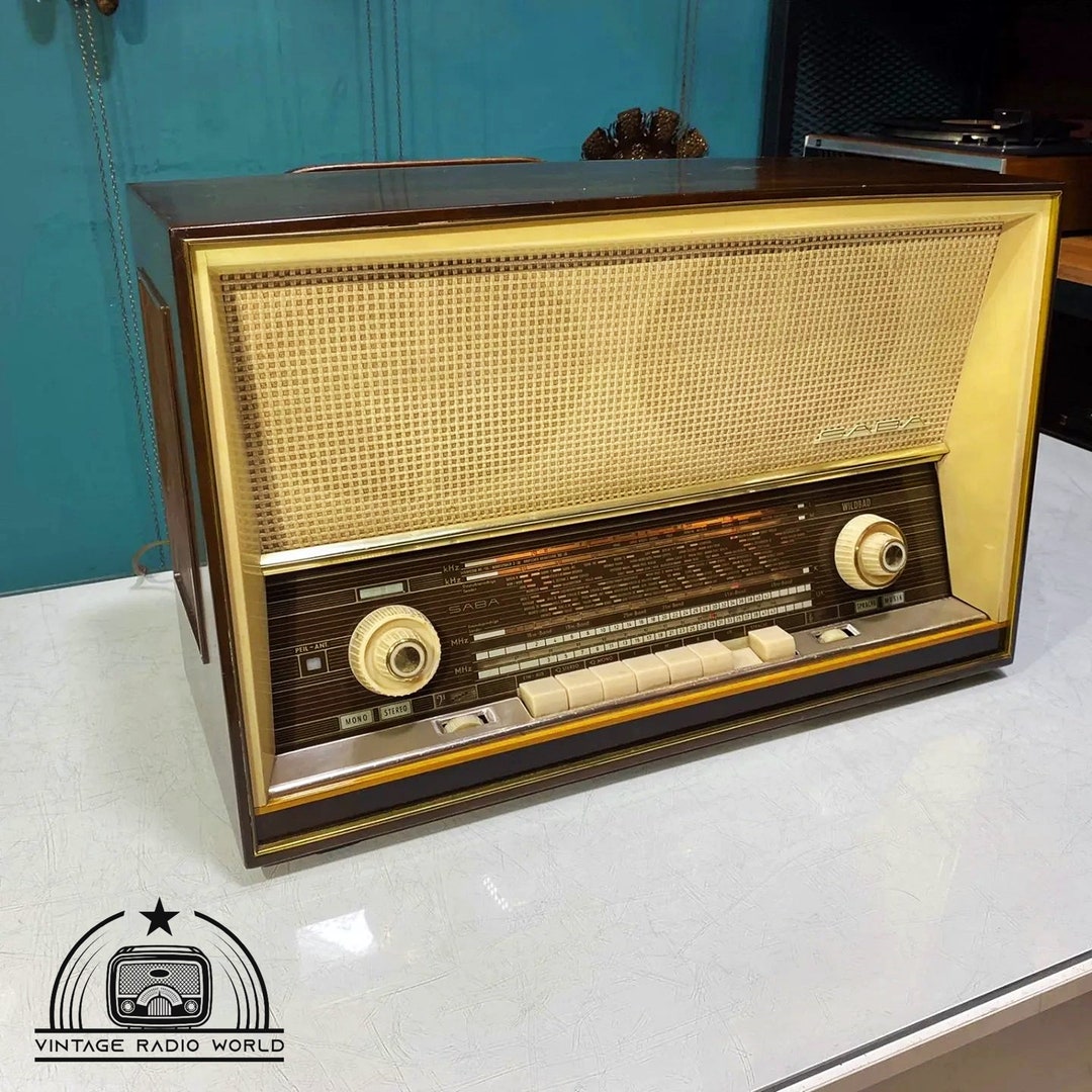 Saba Wildbad 125 Radio - Authentic Vintage, Original Saba Villigen 11 ...