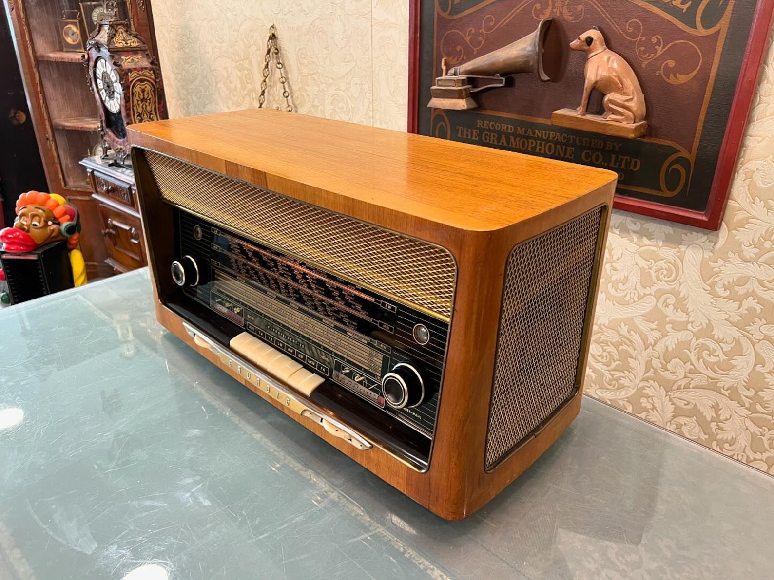 Antique Grundig 3090/56 Tube Radio With Original FM, Fully Functional ...