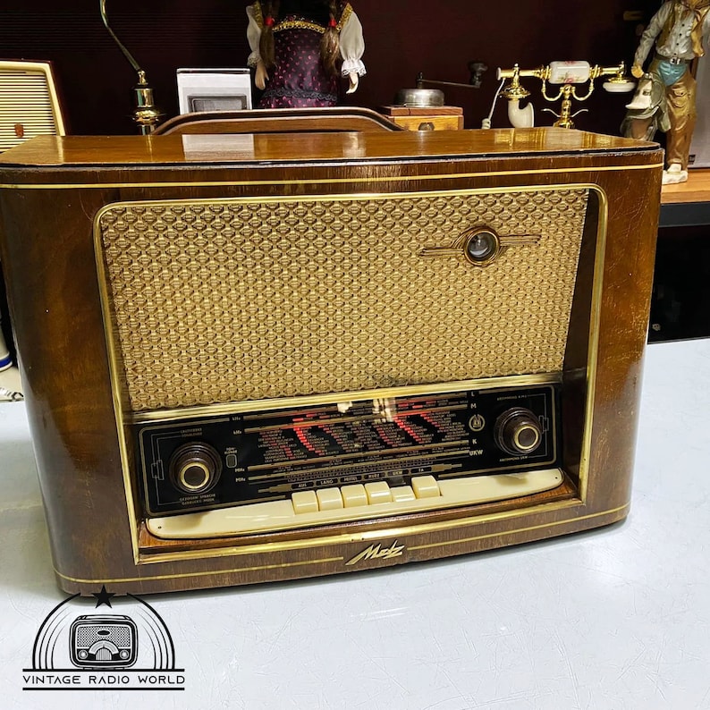 Metz Radio - Authentic Vintage, Original Classic, Lamp Radio ...