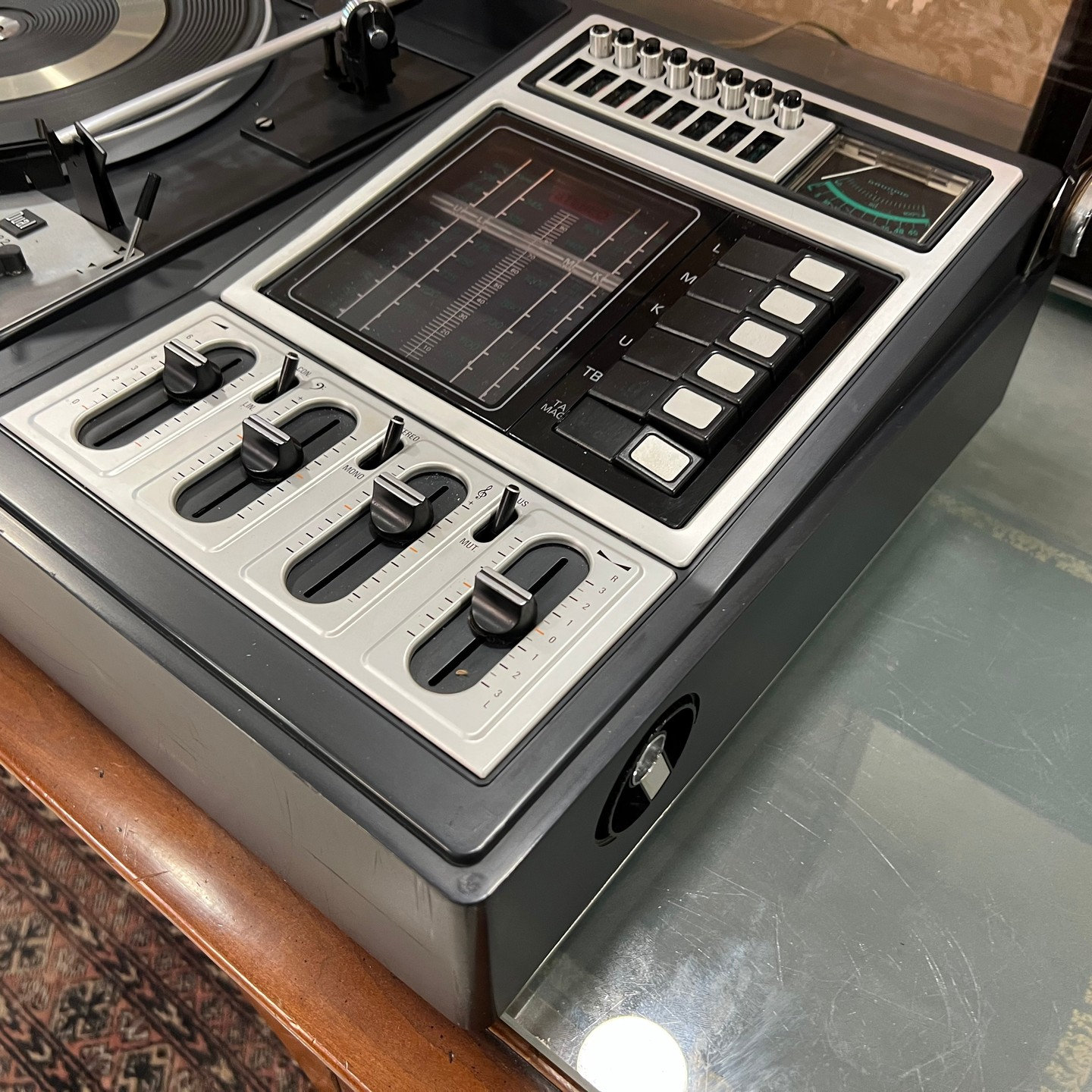 Antique Rosita Stereo Combo Turntable | Dual 1222 Auto | 7-channel FM ...