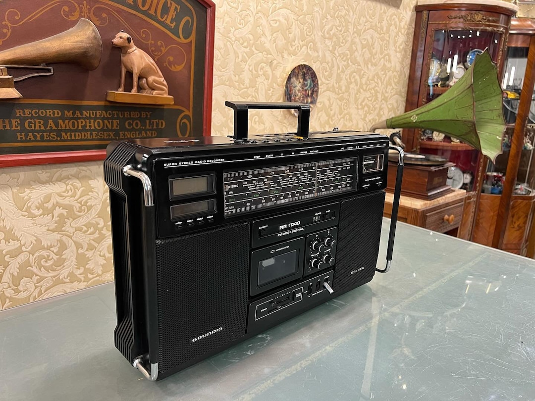 Grundig RR 1040 Professional Tape Recorder High Condition Special Radio Tape Section Needs Maintenance Turntable Etsy