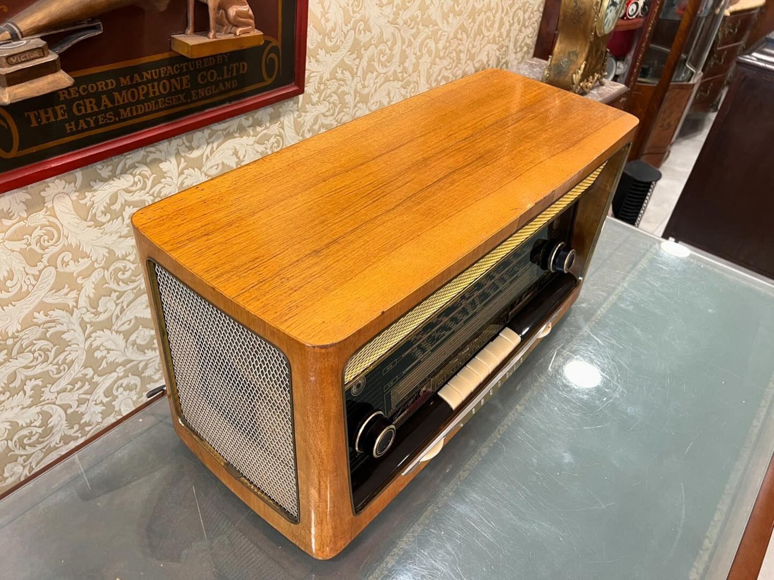 Antique Grundig 3090/56 Tube Radio With Original FM, Fully Functional ...