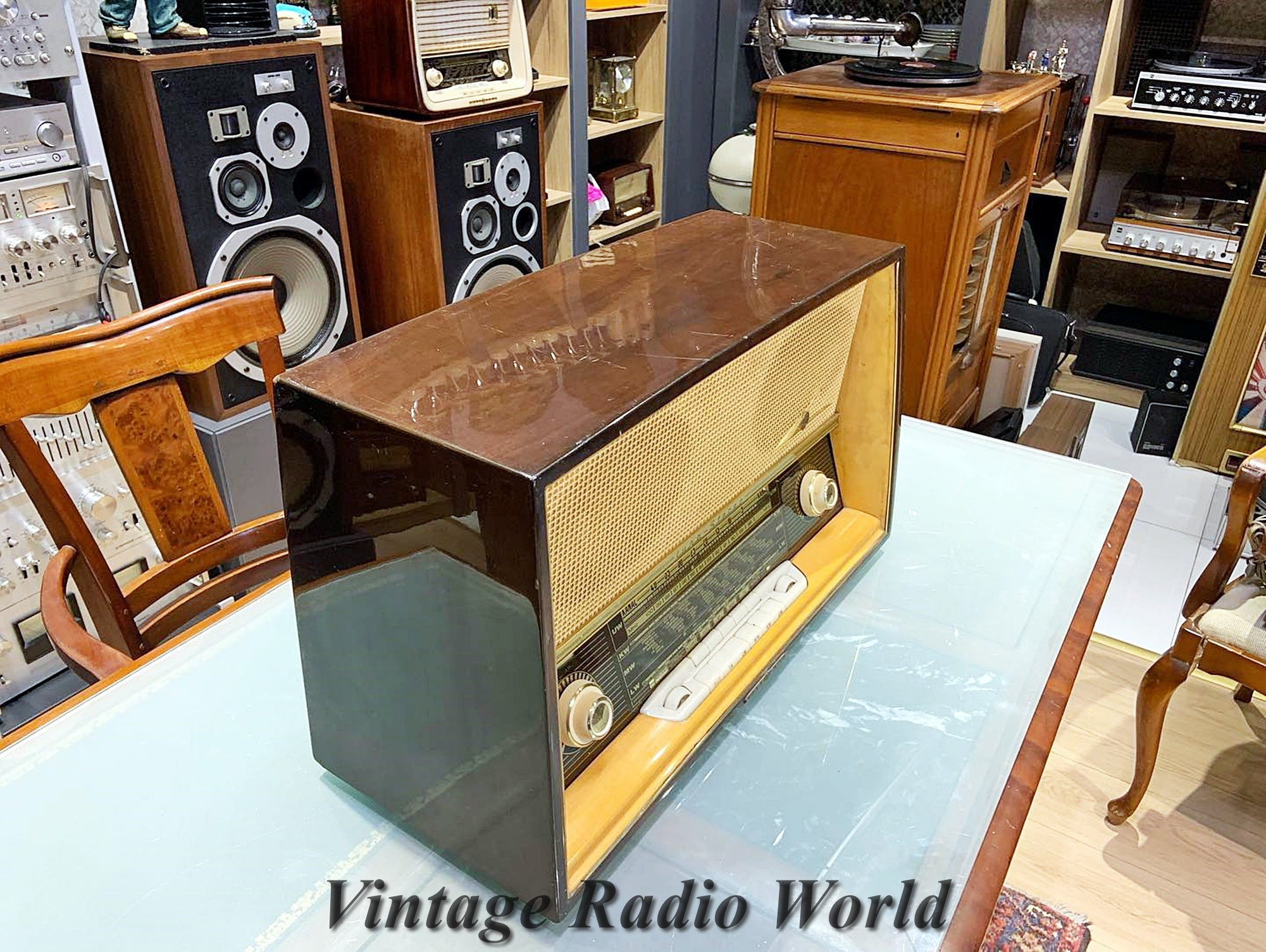Vintage Loewe Opta Luna Radio | Original Old Radio | Antique Radio ...