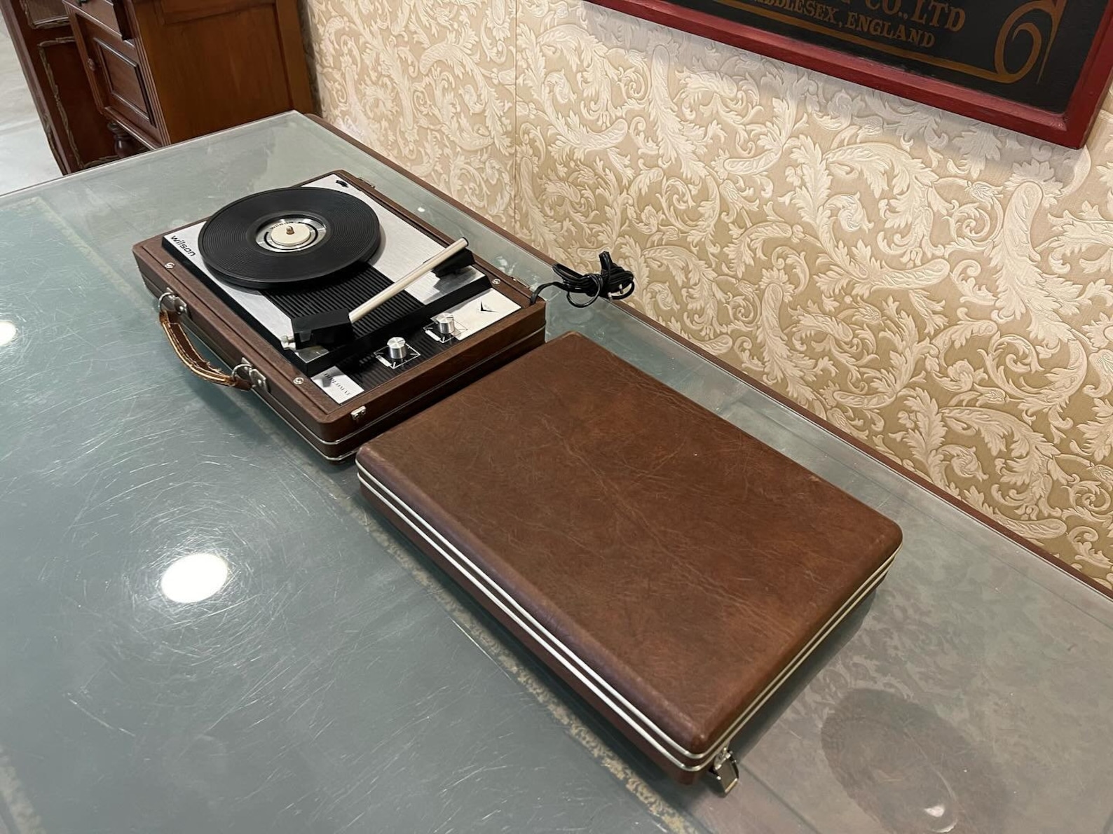 Wilson Portable Record Player | 33-45 RPM | High Condition | Fully ...