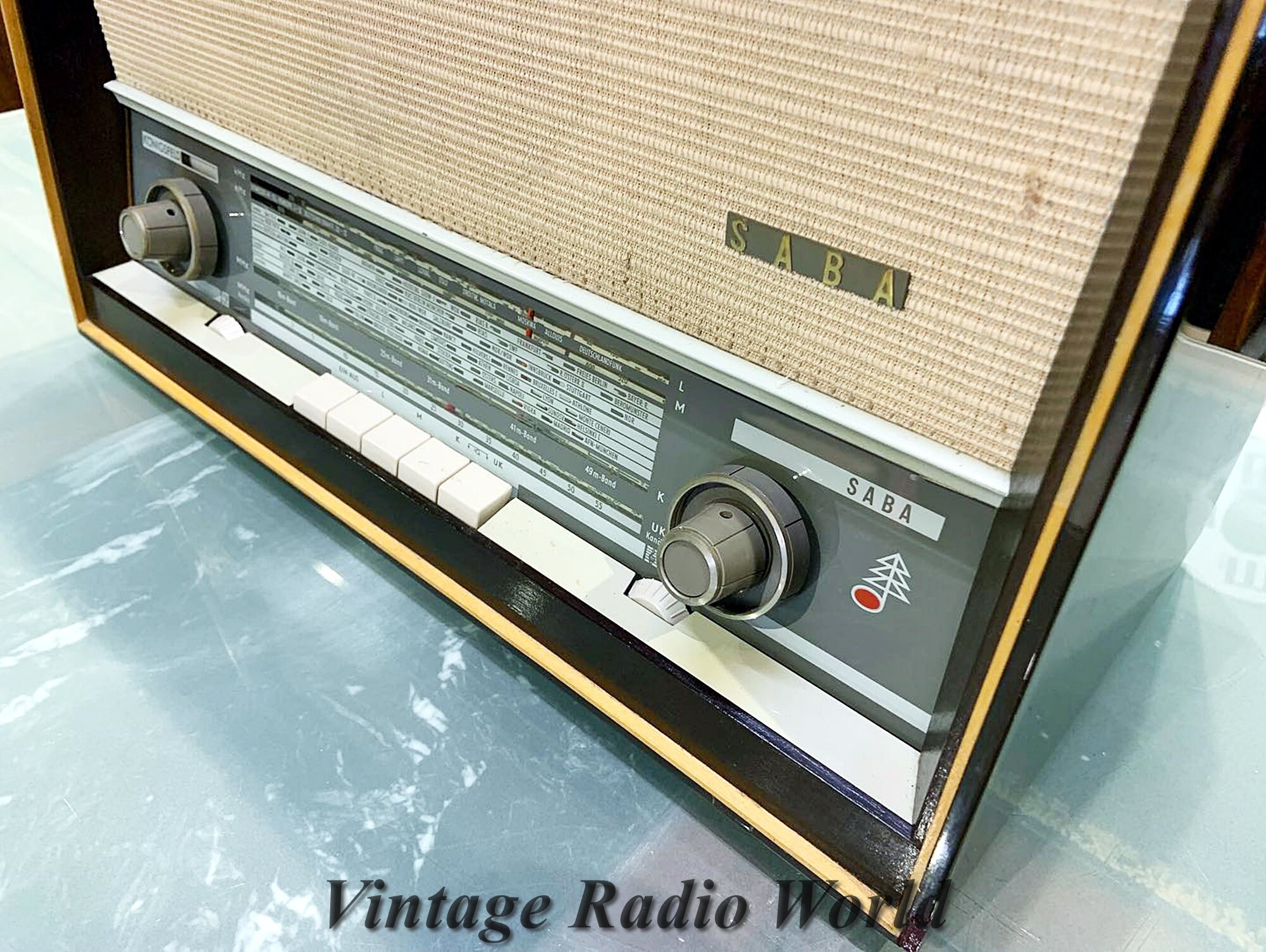SABA Orjinal Old Radio Saba Triberg-125 Radio SABA Radio - Etsy
