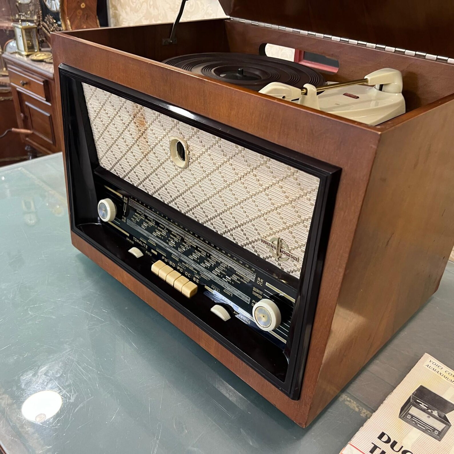 Collectible Thomson Turntable Radio | Plays All Speeds | No FM | Fully ...