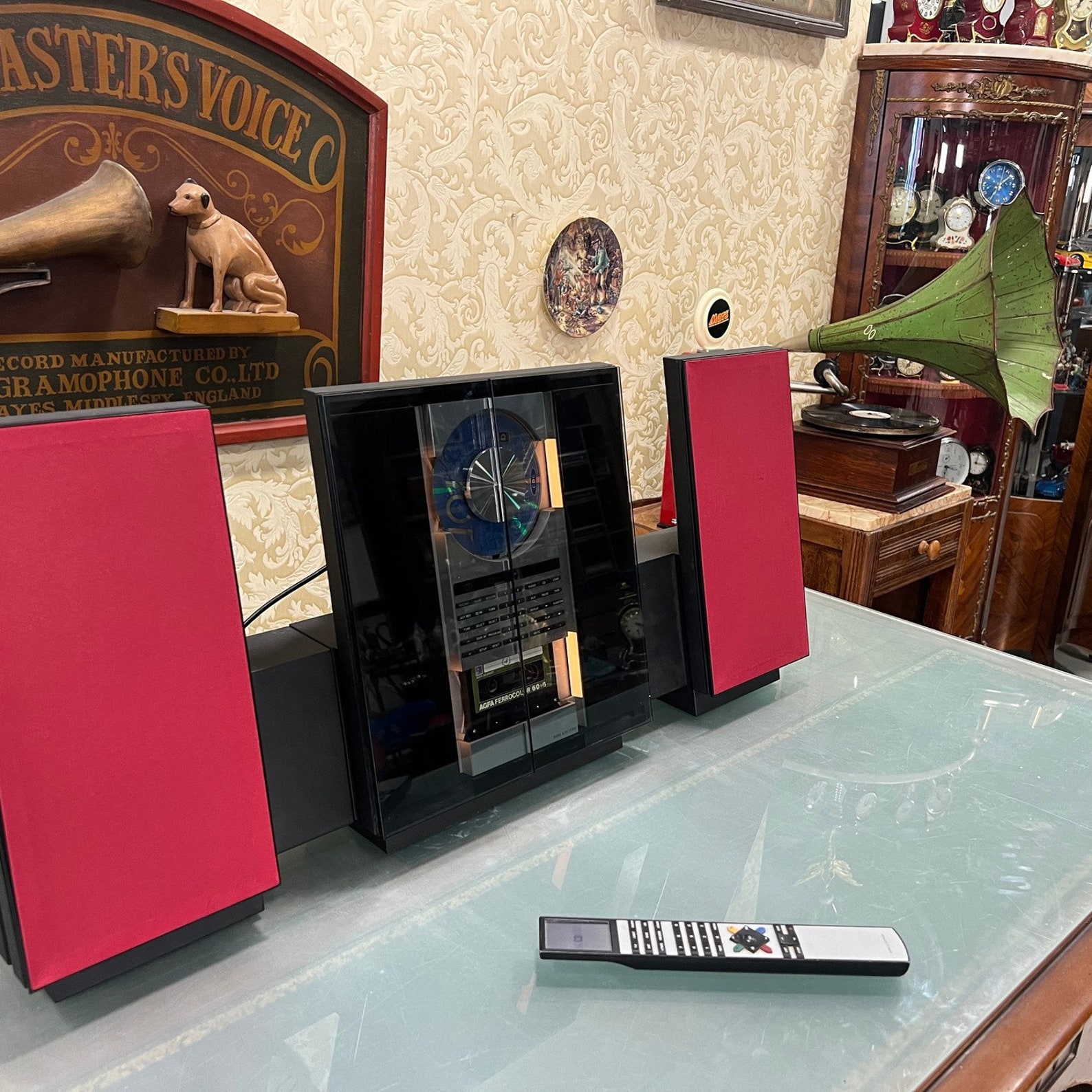 Bang & Olufsen System | Radio, Cassette, and CD Player | Sensor Glass ...