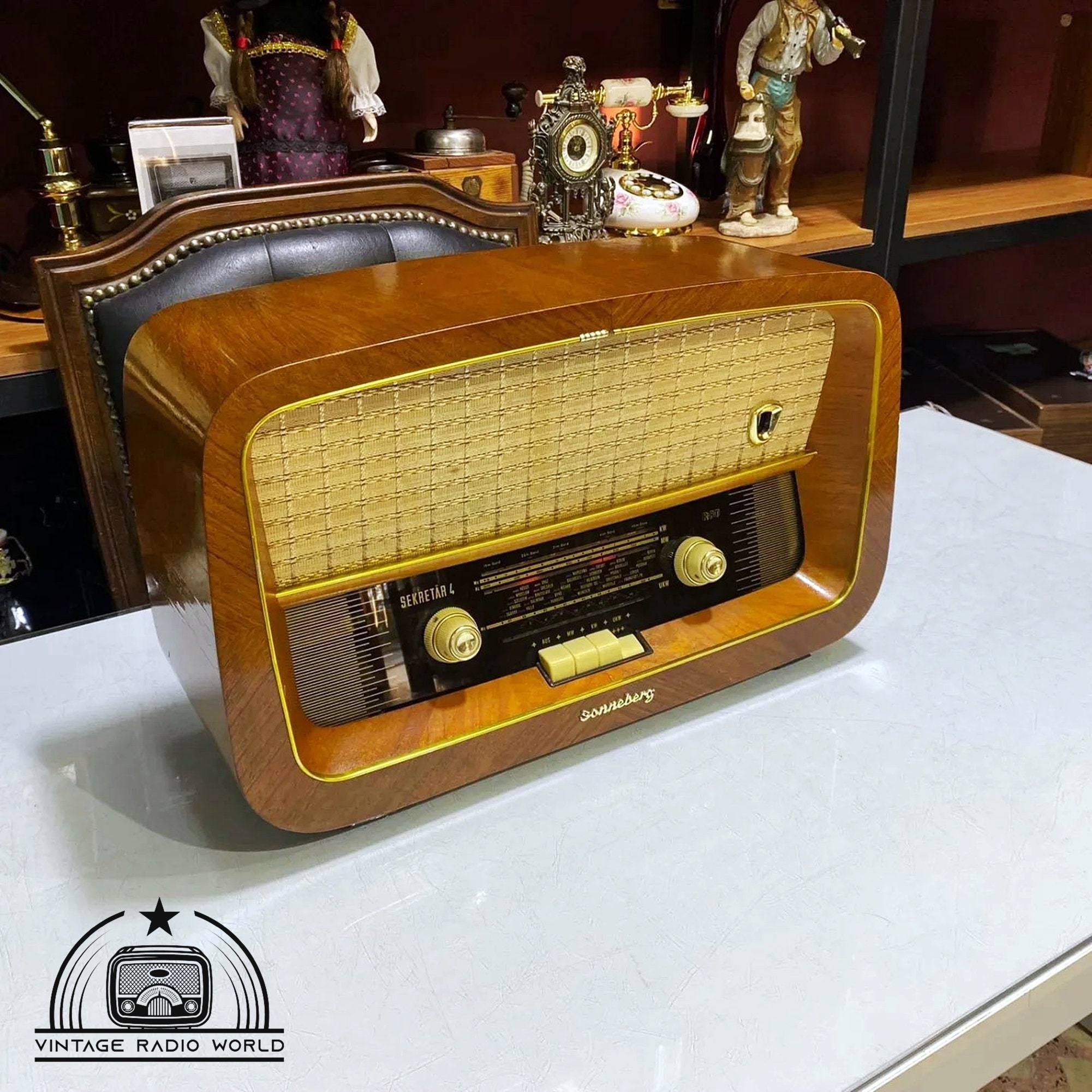 Soneberg 697 Radio Authentic Vintage, Original Classic, Lamp Radio Rediscover Nostalgia With ...