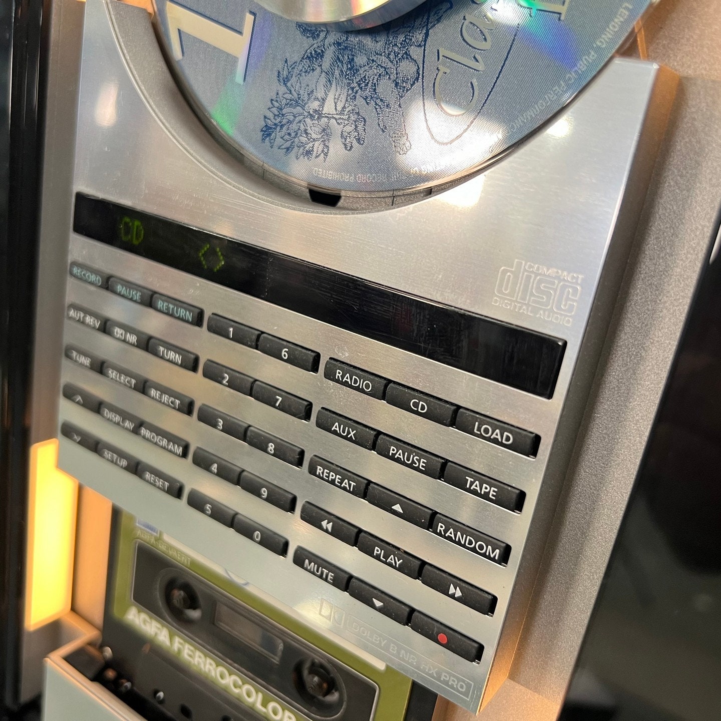 Bang & Olufsen System | Radio, Cassette, and CD Player | Sensor Glass ...