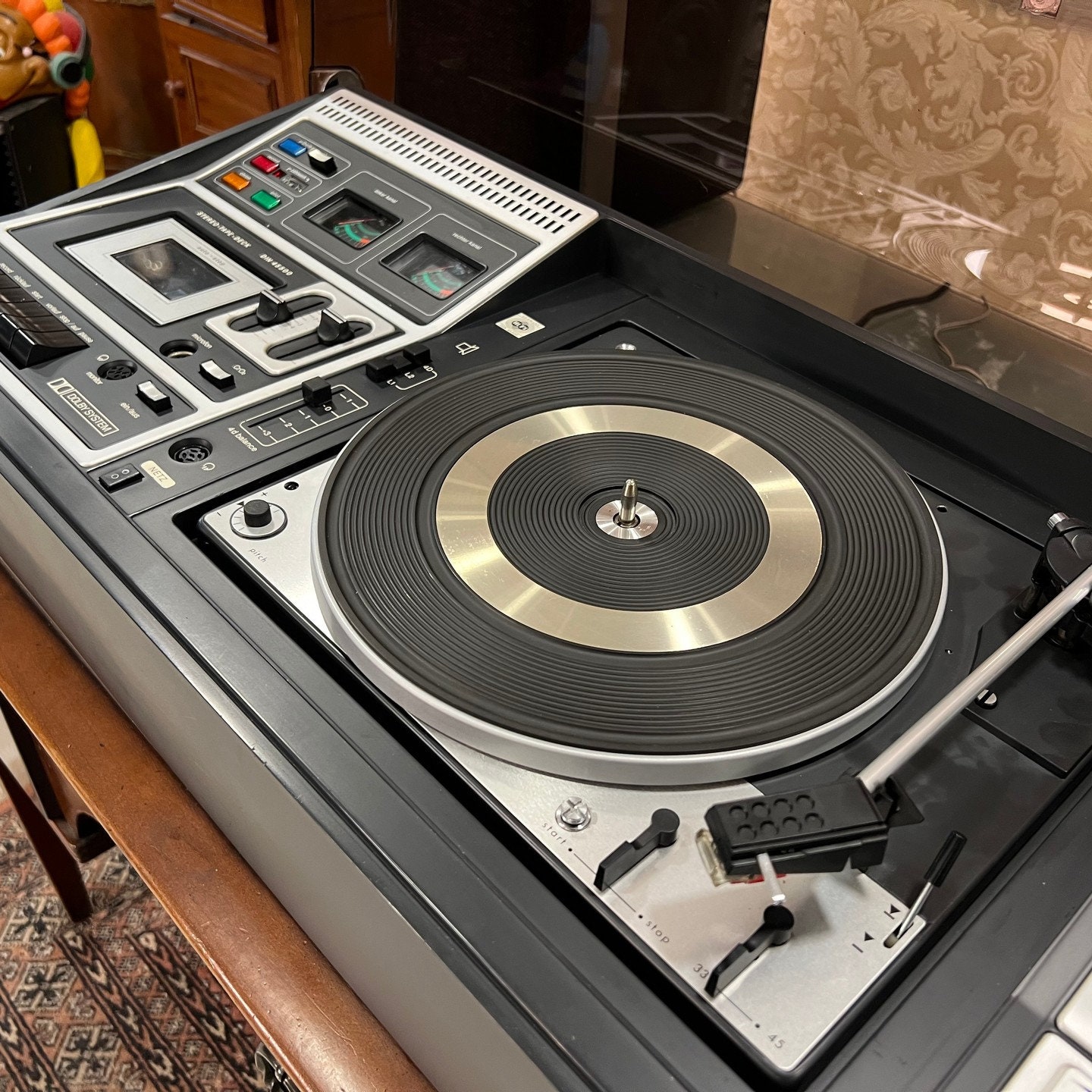Antique Rosita Stereo Combo Turntable | Dual 1222 Auto | 7-channel FM ...