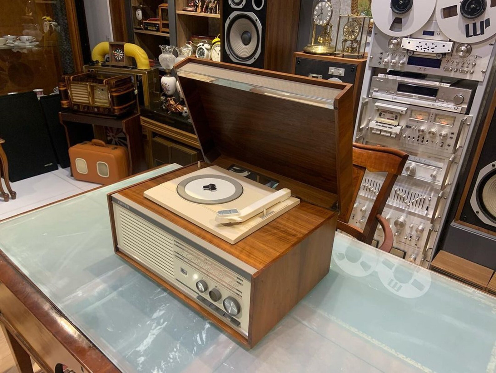 Erres Lamp Radio With Record | Vintage Radio | Orjinal Old Radio ...