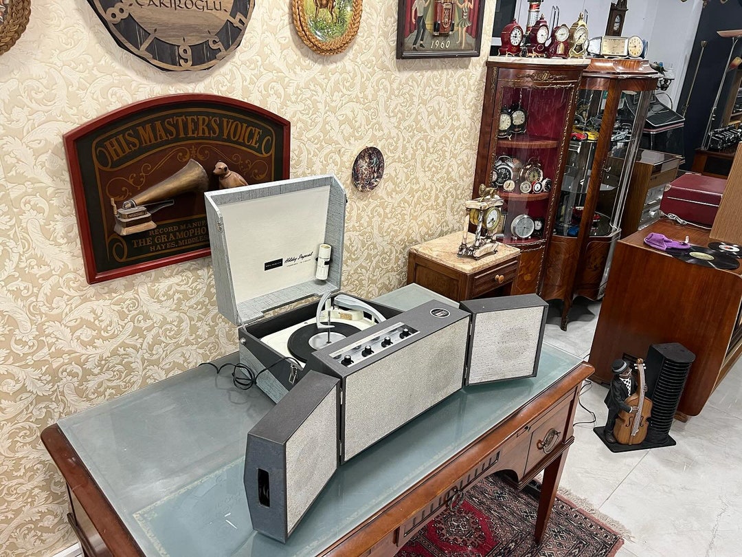 Antique American Webcor Stereo Tube Portable Turntable | 10-disc ...