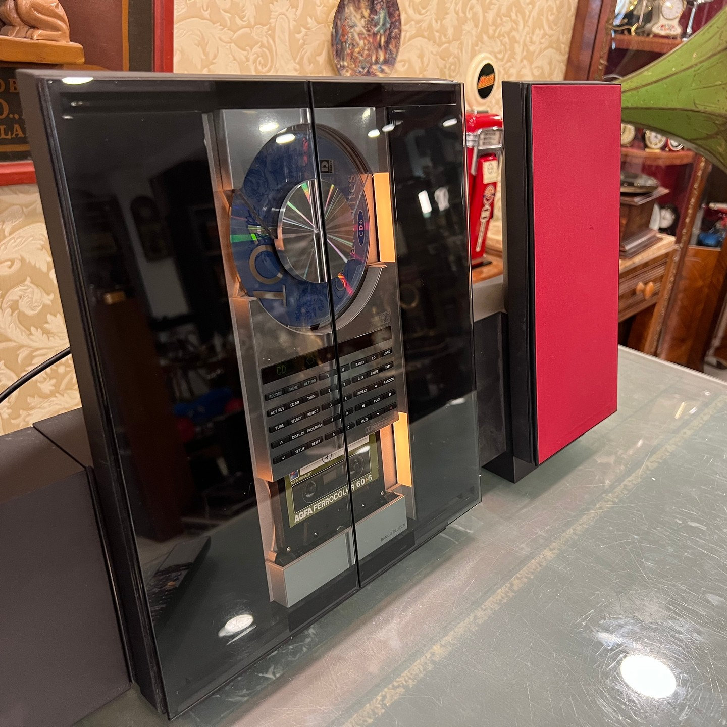 Bang & Olufsen System | Radio, Cassette, and CD Player | Sensor Glass ...