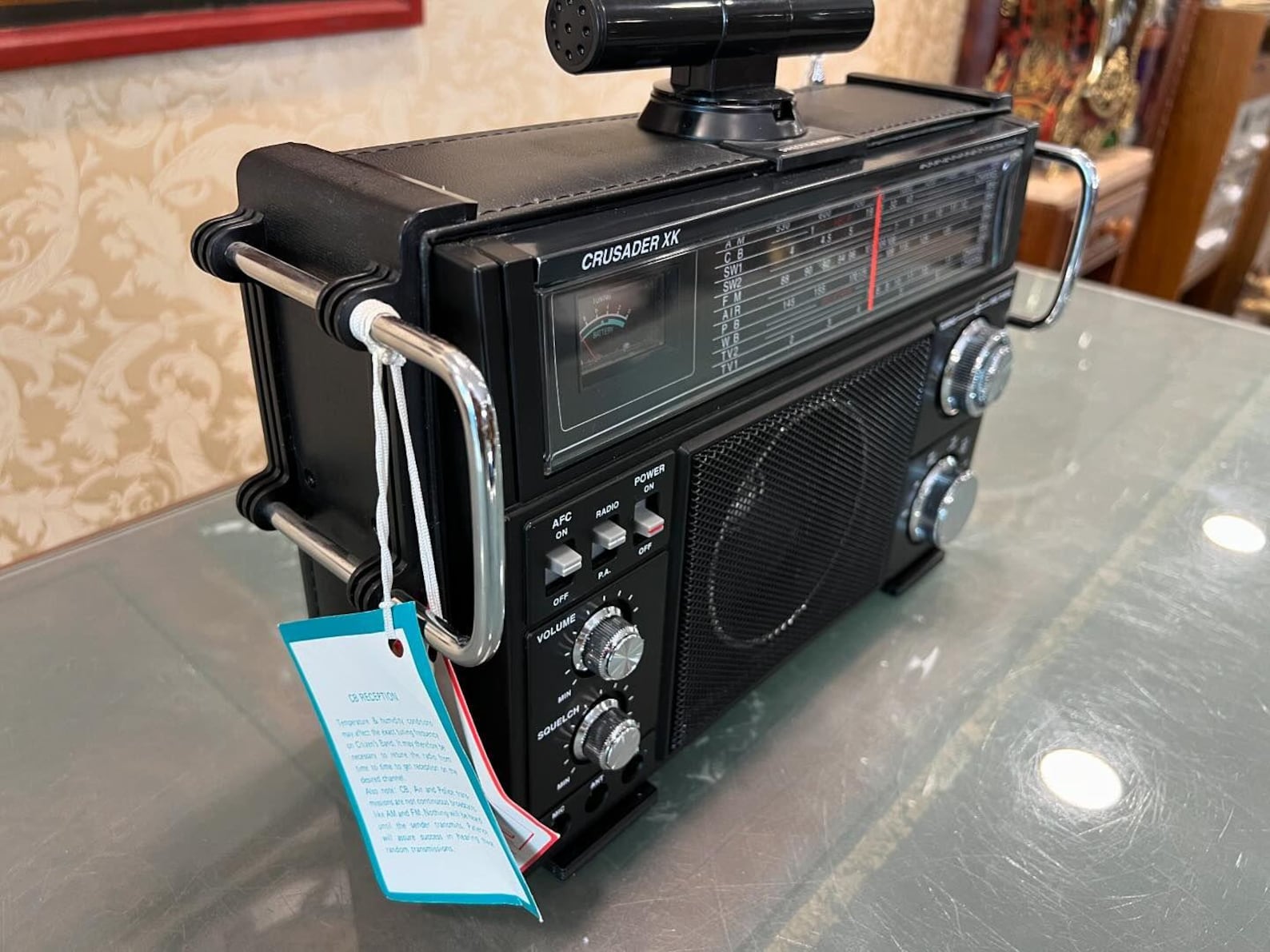 Vintage World Radio | Leather Appearance | Excellent Condition | Fully ...
