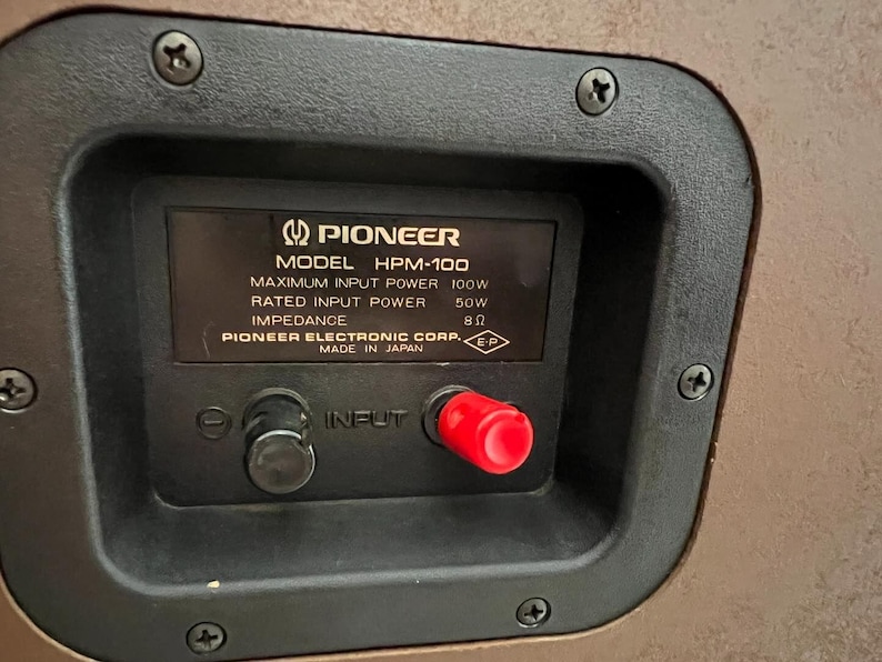 Vintage Pioneer HPM 100 Speaker Set, All Original Drivers, Excellent ...