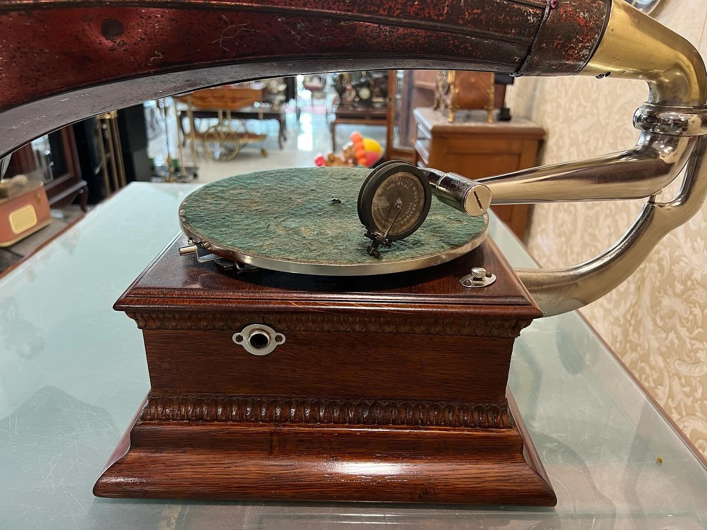 Ultra Rare His Master’s Voice Full Original Horn Gramophone | Excellent ...