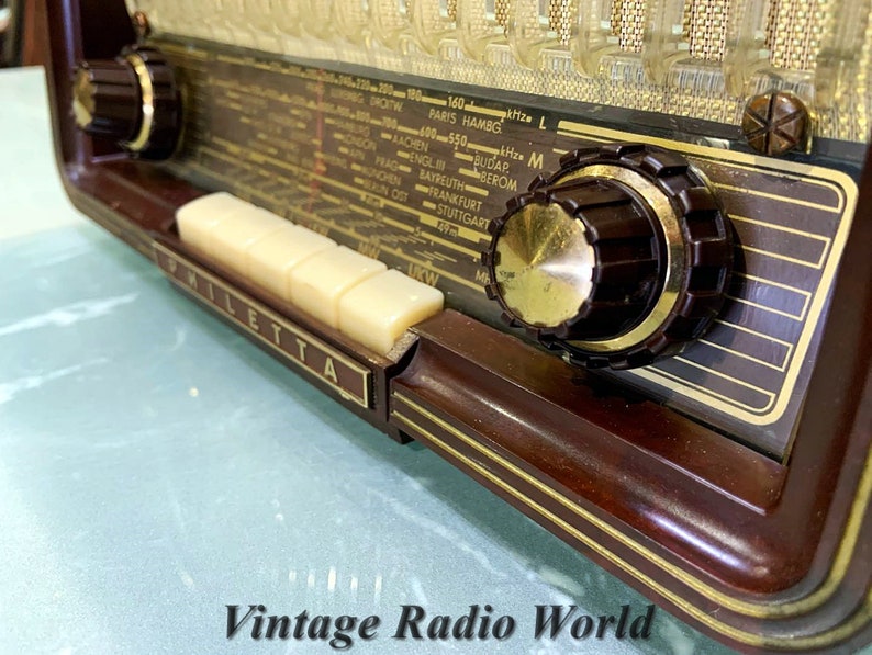 Philips Philetta Vintage Radio Orjinal Old Radio Antique Radio Lamp ...