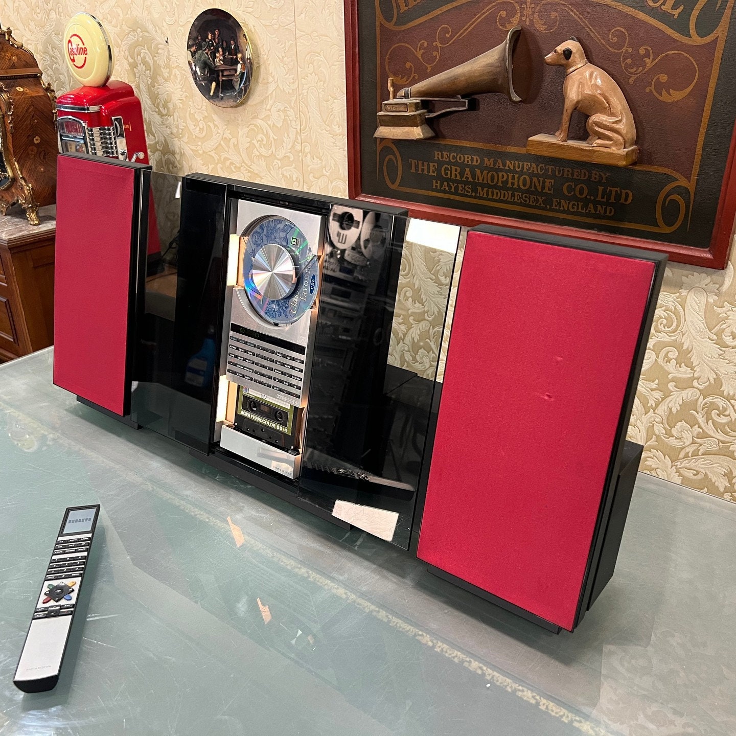 Bang & Olufsen System | Radio, Cassette, and CD Player | Sensor Glass ...