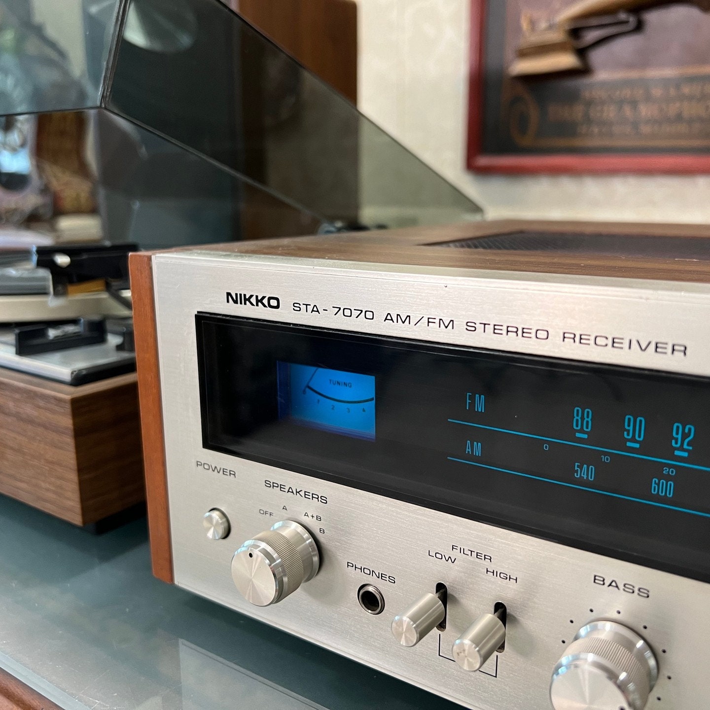 High-end Deck System Nikko STA-7070 Amp Receiver Dual 601 Mechanical ...