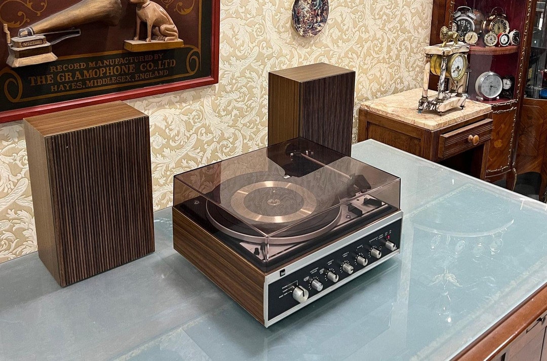 Dual HS 130 Turntable With German Saba Speakers | High Condition ...