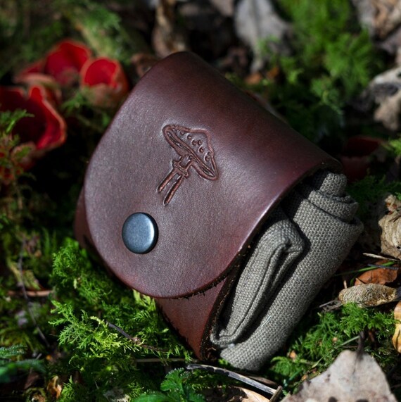 Foraging Belt Bag Mushroom Design | Etsy