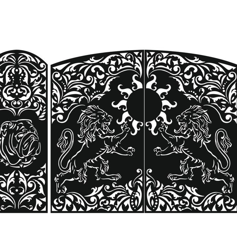 Plasma Cut Files for Gates - Etsy
